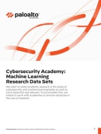 Cybersecurity Academy: Machine Learning Research Data Sets - Palo Alto ...