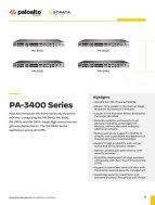PA-3400 Series Datasheet | PAN-OS 11.0 - Palo Alto Networks