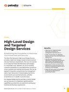 High-Level Design and Targeted Design Services - Palo Alto Networks