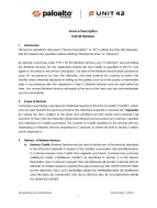 Unit 42 Cybersecurity Expertise Retainer - Palo Alto Networks