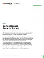 Security Ratings and Prioritization Datasheet - Palo Alto Networks