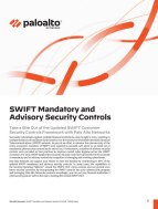 SWIFT Mandatory and Advisory Security Controls - Palo Alto Networks