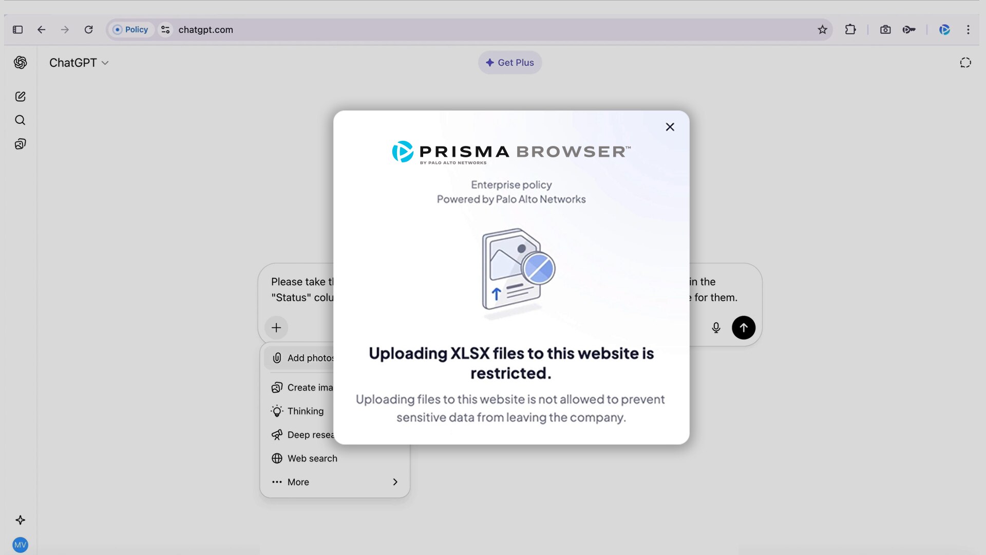 Prisma Browser for Business - Palo Alto Networks
