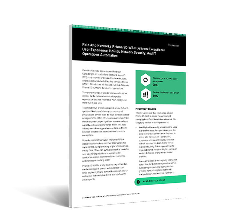 Secure Branch Transformation Palo Alto Networks