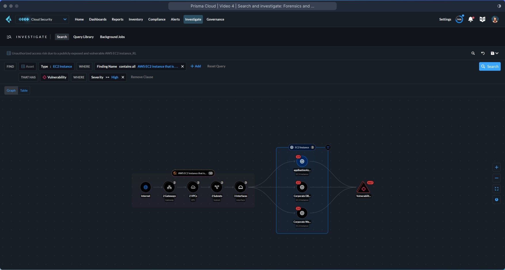 Prisma Cloud walkthroughs - Palo Alto Networks